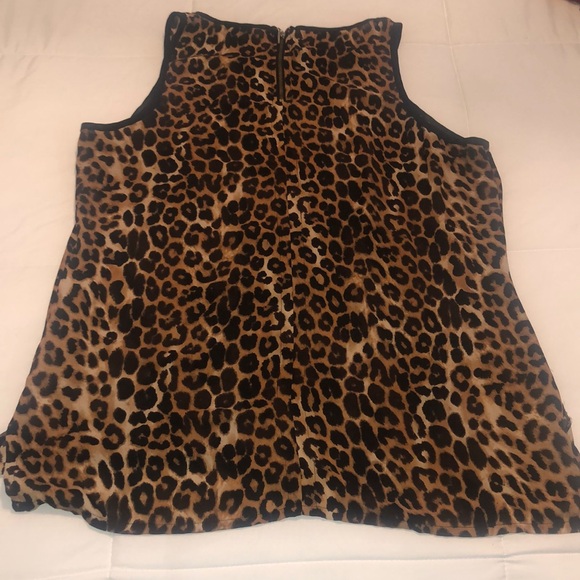 Express | Tops | Leopard Print Sleeveless Top | Poshmark